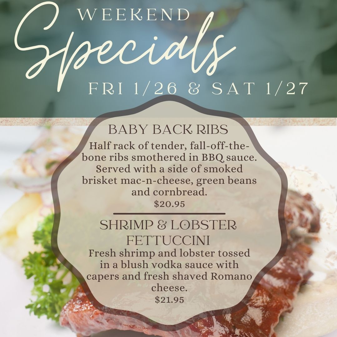 Specials - Blackledge Country Club