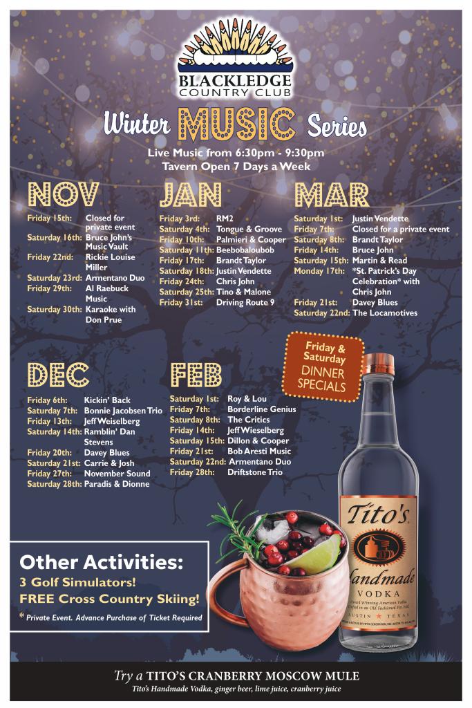 Entertainment - Blackledge Country Club